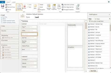 Add Linkedin Sales Navigator Controls To Dynamics 365 Forms Microsoft