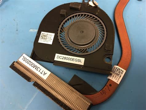 Dell Latitude E5550 156 Cooling Fan W Heatsink J98c7 4y9h9
