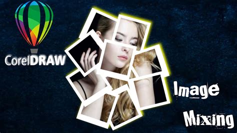 How To Make Photo Frame In Coreldraw Photo Mixing Tutorial Coreldraw Tutorial Youtube