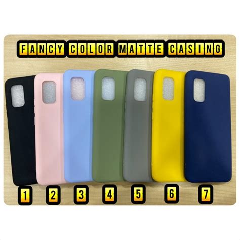 Redmi Note S Note Pro Note Redmi Fancy Color Soft Matte Casing Shopee Malaysia