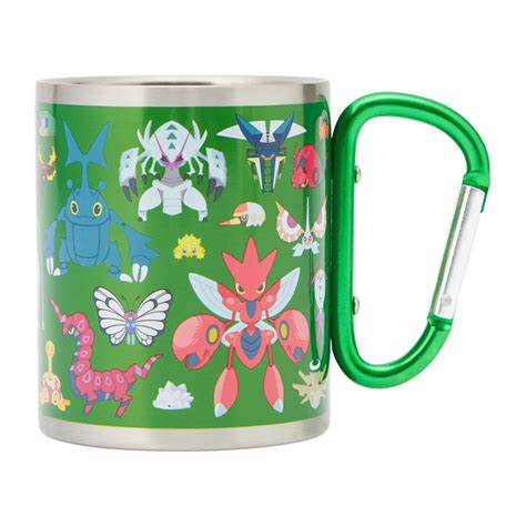 Carabiner Mug Pokémon Bug Out Meccha Japan Carabiner Mug Pokémon Bug Out Meccha Japan