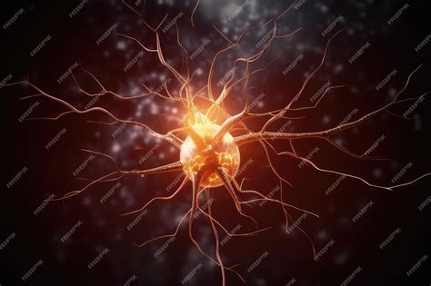Premium Ai Image Neurons And Synapse Like Stuctures Depicting Brain Generative Ai