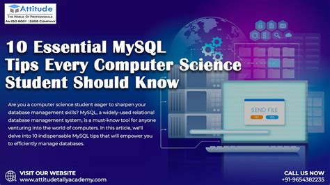 10 Essential MySQL Tips Every Computer Science Student Should Know | by attitude academy | Apr ...