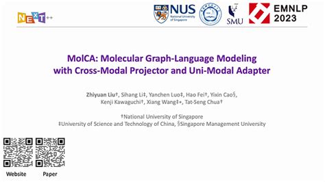 Underline Molca Molecular Graph Language Modeling With Cross Modal
