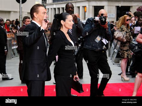 Jean Claude Van Damme With His Wife Gladys Portugues At The Premiere Of