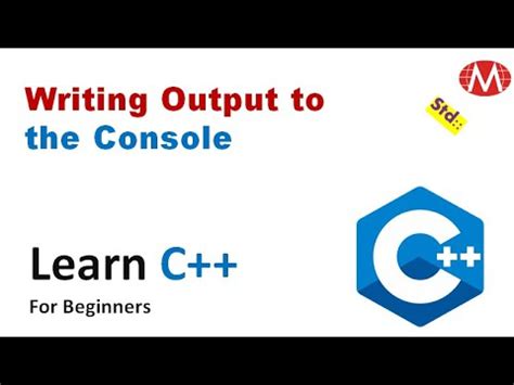 Writing Output To The Console C Urdu YouTube