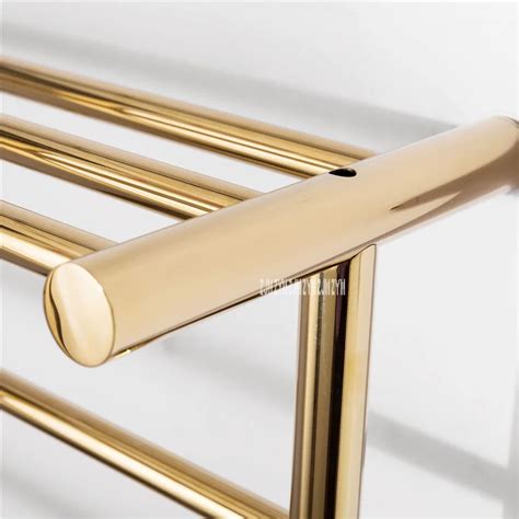 304 Полотенцесушитель из нержавеющей стали титана золото для ванной