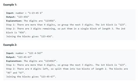 leetcode 리트코드 1694 reformat phone number python 민석강