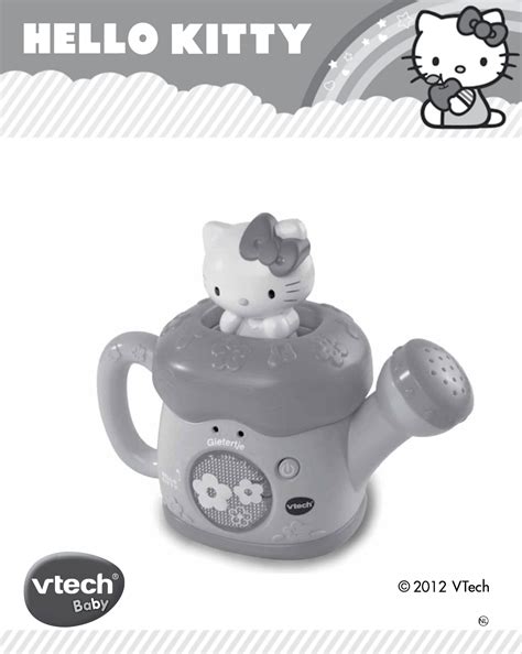 Handleiding Vtech Hello Kitty Gietertje Pagina 1 Van 13 Nederlands