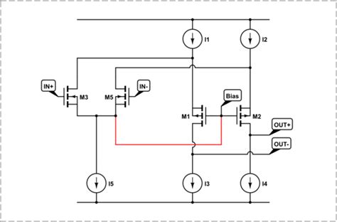 Operational Amplifier Folded Cascode Op Bias Point Electrical Engineering Stack Exchange