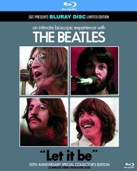 The Beatles Let It Be The Movie Bluray Edition
