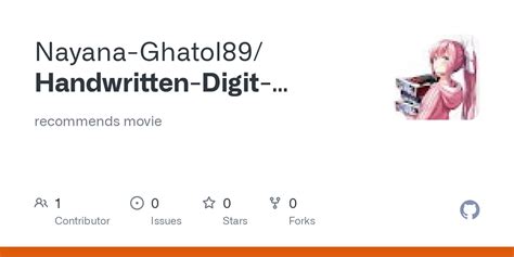 Github Nayana Ghatol89handwritten Digit Prediction Recommends Movie