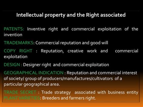 Ipr An Introduction Pptx Law
