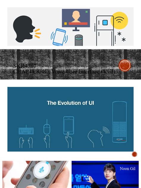 Chapter 4c Voice User Interface Vui Pdf Speech Recognition Humancomputer Interaction