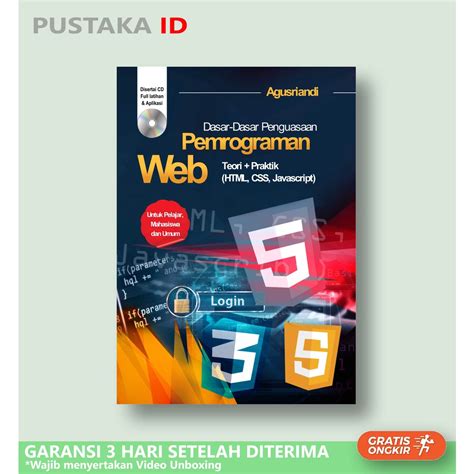 Jual Buku Dasar Dasar Penguasaan Pemrograman Web Teori Praktik Html Css Javascript