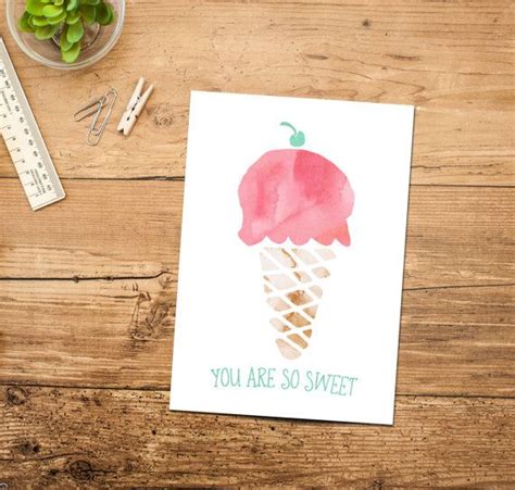 This Item Is Unavailable Etsy Thank You Cards Ice Cream Cone