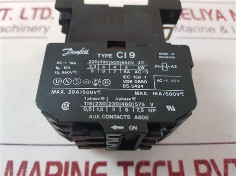 Danfoss Ci 9 Contactor Aeliya Marine