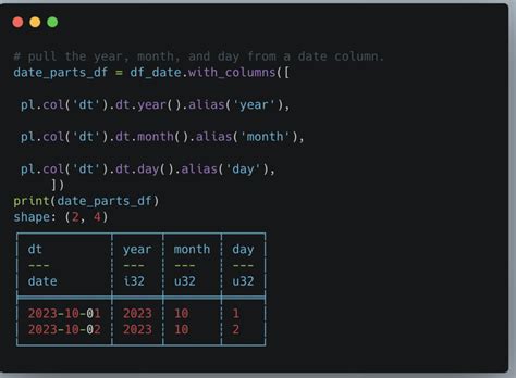 Date And Datetime Manipulation In Polars Confessions Of A Data Guy