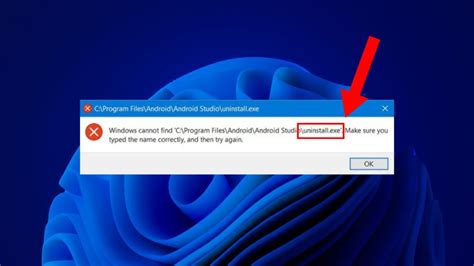 How To Fix Windows Cannot Find Uninstallexe Error