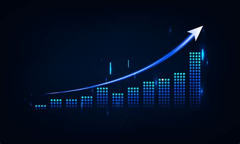 비즈니스 성장 그래프 차트 및 성공 재무 화살표 위로 개발 그래프 이익 및 투자 개념에 대한 스톡 벡터 아트 및 기타 이미지 개념 개념과 주제 경제 Istock