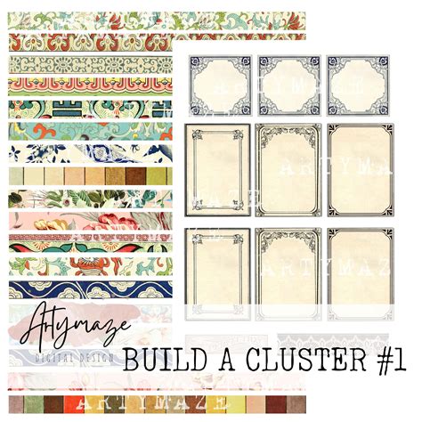 BUILD A CLUSTER 1 Etsy