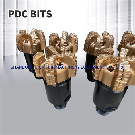 8 12 Iadc S323 Oil Well Pdc Drill Bit With Steel Body For Hard Rock