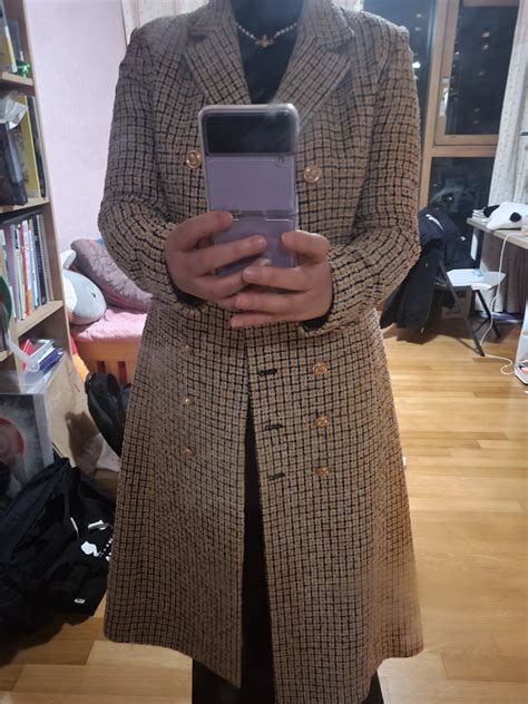 트위드 롱자켓 판매합니다 당근 중고거래