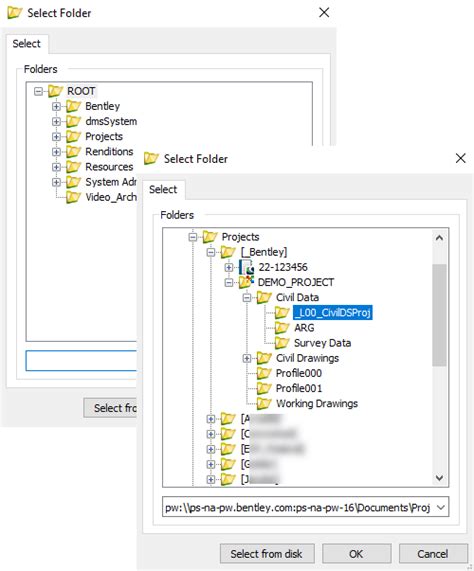 New Data Shortcut Project In Projectwise Autodesk Community