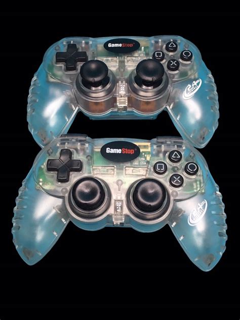Gamestop Playstation 2 Wireless Controller Ps2 Clear No Dongle Lot Of 2 Ebay Gamestop Playstation 2 Wireless Controller Ps2 Clear No Dongle Lot Of 2 Ebay