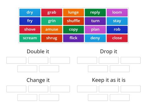 Suffix Rules Group Sort