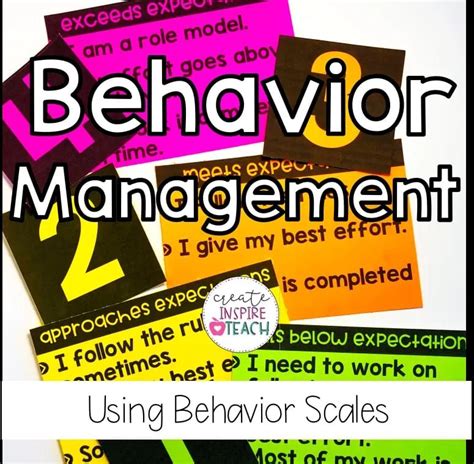 Behavior Management Using A Behavior Expectations Scale In The