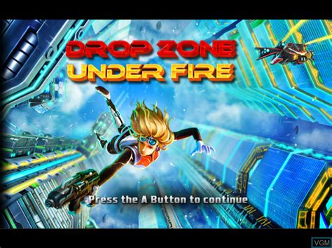Drop Zone Under Fire For Nintendo Wii The Video Games Museum
