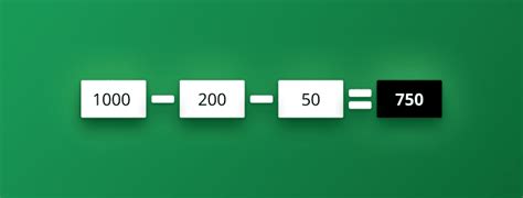 How To Subtract Multiple Cells In Excel Zebra BI