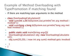 Method Overloading PPT