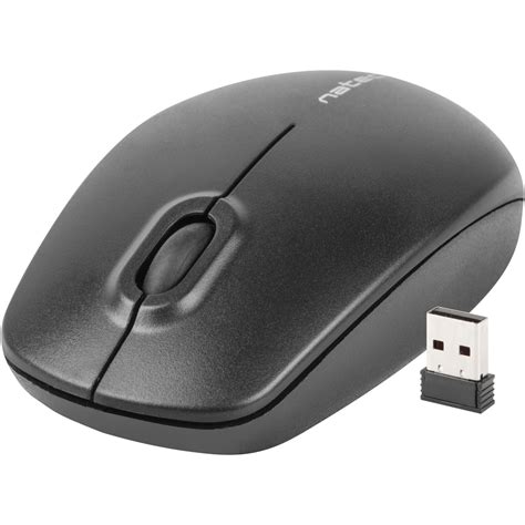 Mouse Wireless Natec Merlin Black It2go