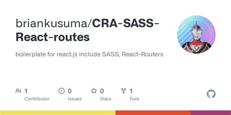 Github Briankusuma Cra Sass React Routes Boilerplate For React Js Include Sass React Routers