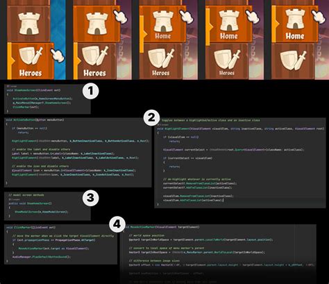 The Unity Ui Toolkit Sample Dragon Crashers A Mini Manual Technical Articles Unity