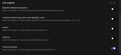 Css Code To Change Color And Size Of Bullet Points Custom CSS Theme Design Obsidian Forum