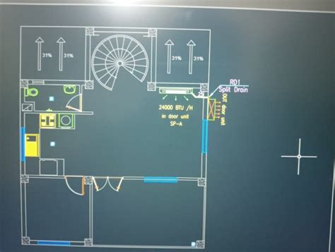 نمونه کار طراحی نقشه معماری و طراحی نقشه تاسیسات