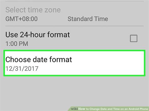 How To Change Date And Time On An Android Phone Steps
