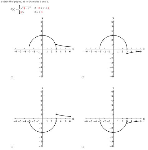 Solved Sketch The Graphs As In Examples 5 And 6 Bx 19 Chegg Com