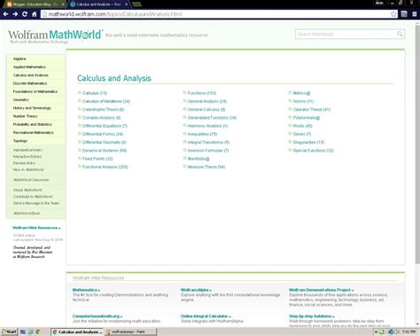 The Webs Most Extensive Mathematics Resource Wolfram Mathworld