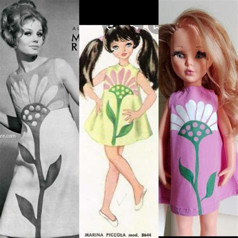 Vintage Barbie Dolls With Floral Accents Bambole Antiche Vestito