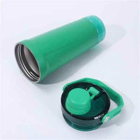 Bulk 20oz Insulated Shaker Bottle With Storage Base For Laser