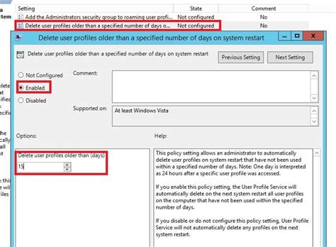 Delete User Profiles Older Than X Days Using Gpo Windows Spiceworks Community