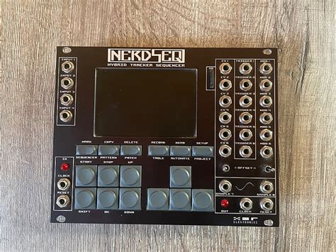 Xor Electronics Nerdseq Midi Io Expander Included Reverb