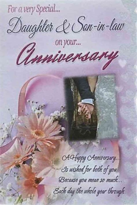 Heartfelt Anniversary Wishes For Daughter And Son In Law