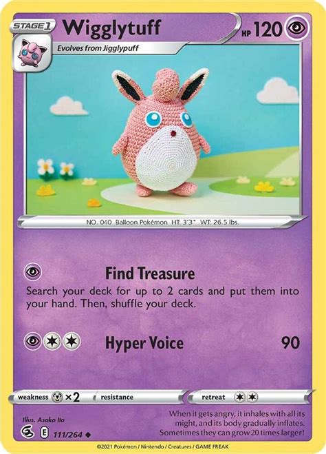 Wigglytuff Card Realistic