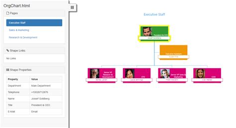 Svgpublish Demo Diagrams Unmanaged Visio