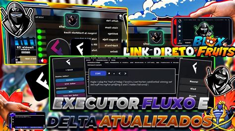 Link Direto 🔥 Executor Delta E Fluxus Atualizado Script Blox Fruits 🍎 Sem Key Youtube